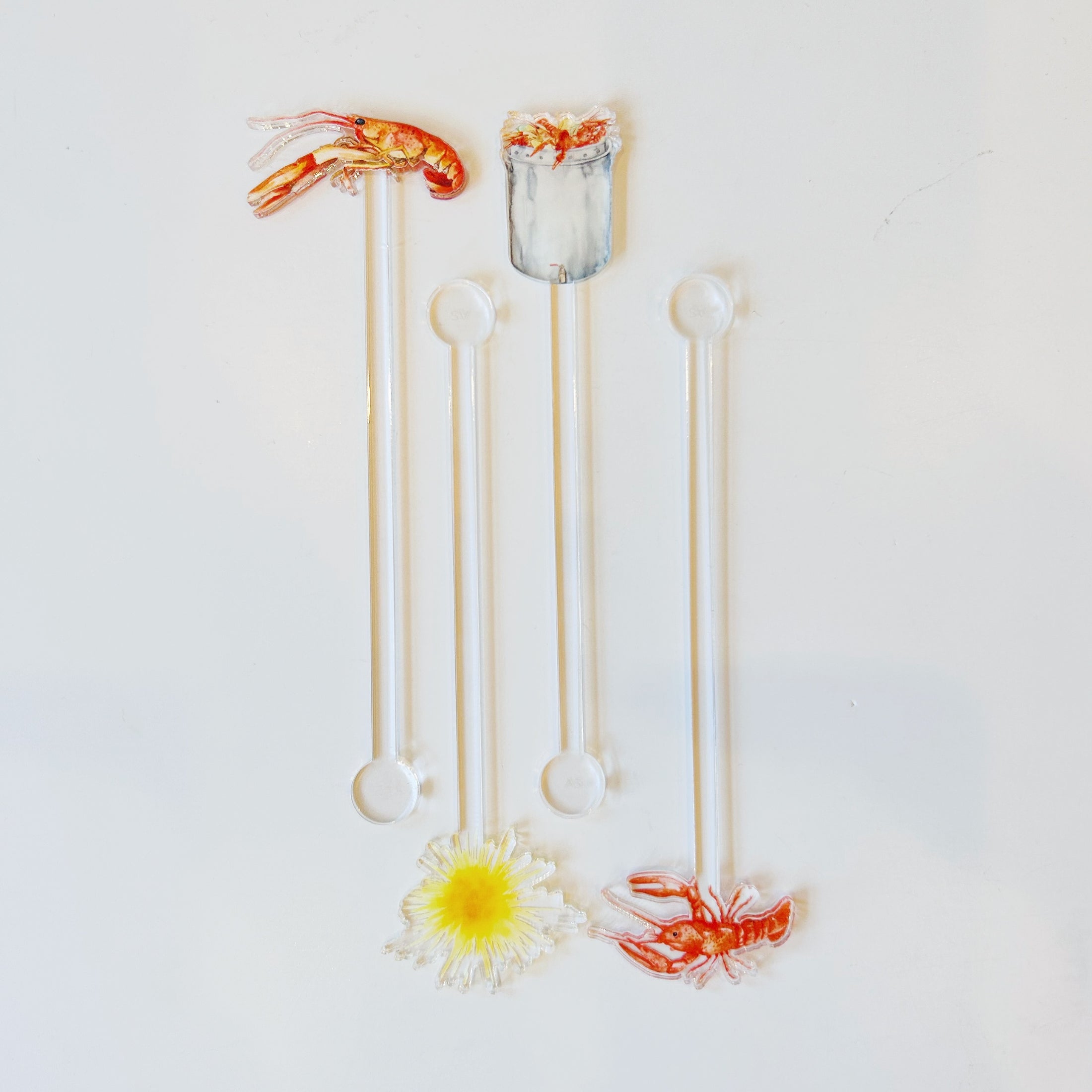 Acrylic Drink Stirrers – Black Door Studio